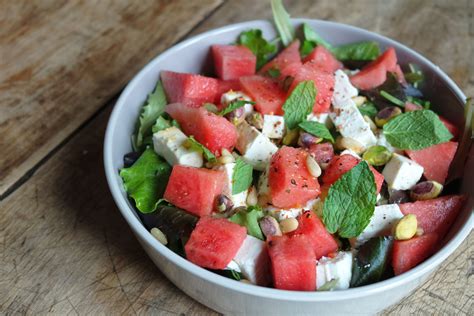 La recette de ma Salade pastèque feta grecque ElleMixe Tomato Salsa