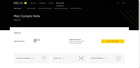 Connectez vous à Mon Compte Helix Vidéotron Videotron