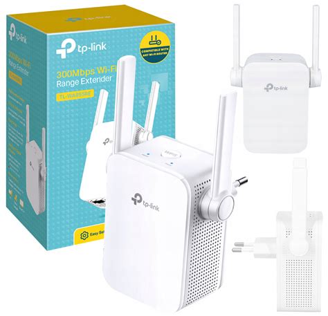 WZMACNIACZ sygnału TP Link WiFi EXTENDER TL WA855RE WiFi 300 Mb s