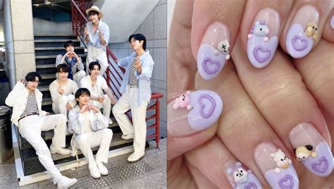 Uñas BTS para el 14 de febrero Diseños de uñas inspirados en Bangtan