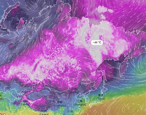 Ogromny antycyklon i mróz na wschodzie Temperatura spadła do 57