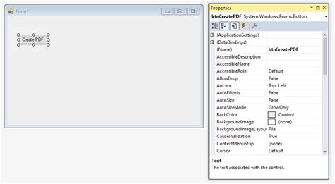 C Windows Form Creating PDF Documents Using IText7 Library