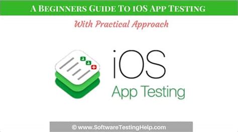 IOS App Testing A Beginners Guide With A Practical Approach