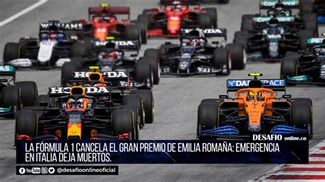 La Fórmula 1 cancela el Gran Premio de Emilia Romaña emergencia en