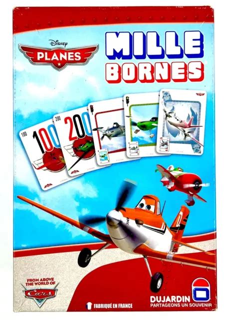 JEU DE SOCIÉTÉ 1000 bornes Planes Disney Pixar Le jeu du Coup Fourré
