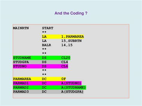 ppt subroutines and parameter passing powerpoint presentation free download id 2168819