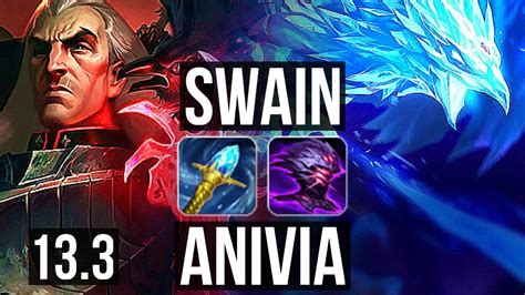 Swain Vs Anivia Mid Games K Mastery Kr Master