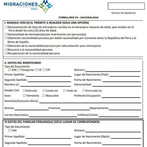 Migraciones Cómo obtener la nacionalidad peruana por matrimonio