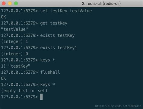 mac安装redis及简单实用 mac 安装redis并使用 shuhaith的博客 csdn博客