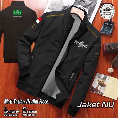 Jual Jaket NU Muhammad Diyah Jaket Islam Bisa Bolak Balik Paling Murah