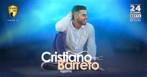 CRISTIANO BARRETO BANDA SEXTA FEIRA 24 09 em Tremembé 2023 Sympla