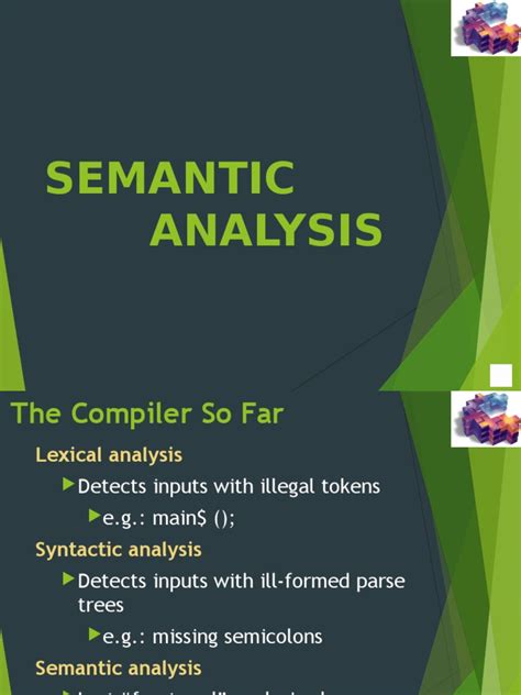 semantic analysis pdf scope computer science compiler
