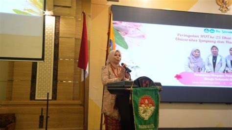 DWP Unila Peringati HUT Ke 25 Dan Hari Ibu Tribunlampung Co Id