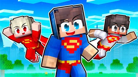 Život SUPERHRDINŮ v Minecraftu YouTube