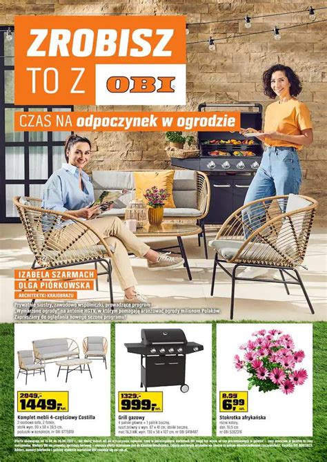 Gazetka Promocyjna I Reklamowa OBI Gazetka Obi Od 13 04 2022 Do 26
