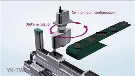 yamaha intelligent machinery robotics cartesian robot gantry type youtube