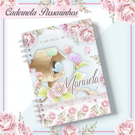 Caderneta De Vacina Jardim Encantado Shopee Brasil