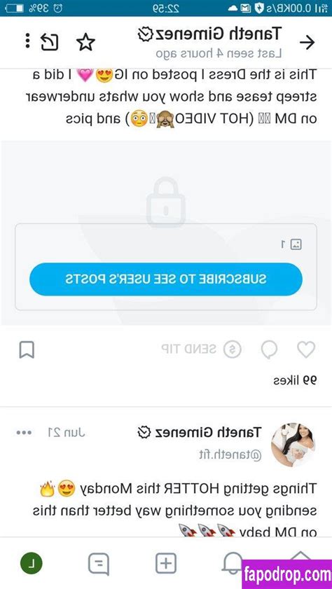 Taneth Gimenez Taneth Fit Leaked Nude Photo From OnlyFans And Patreon