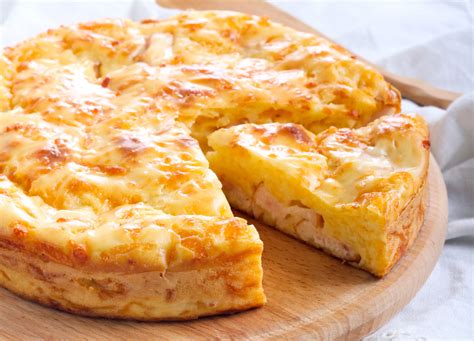Torta bauru refeição perfeita para o brunch no fim de semana