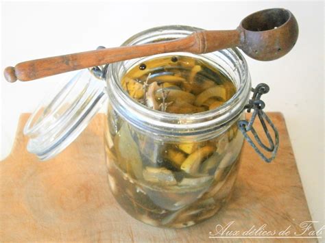 Aux délices de Fab Champignons de Paris au vinaigre