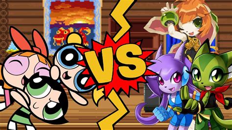 M U G E N Battles Blossom Buttercup Bubbles Vs Sash Lilac Carol Tea