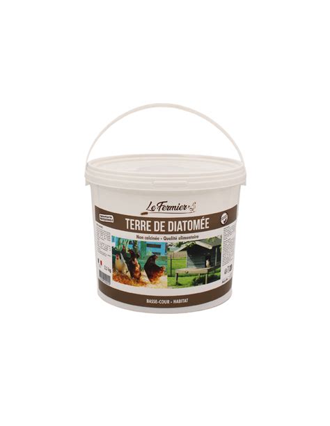 Terre de diatomée 2 5 Kg Le Fermier