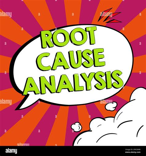 Text Caption Presenting Root Cause Analysis Business Approach Method
