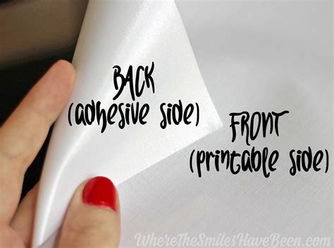 Printable Heat Transfer Vinyl Paper