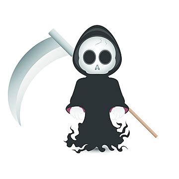 Grim Reaper Clip Art Sickle Life Taker Harbinger Vector Sickle Life