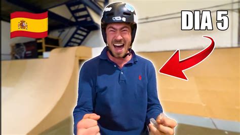 Cumplo un Sueño en el Mejor Skatepark de España YouTube