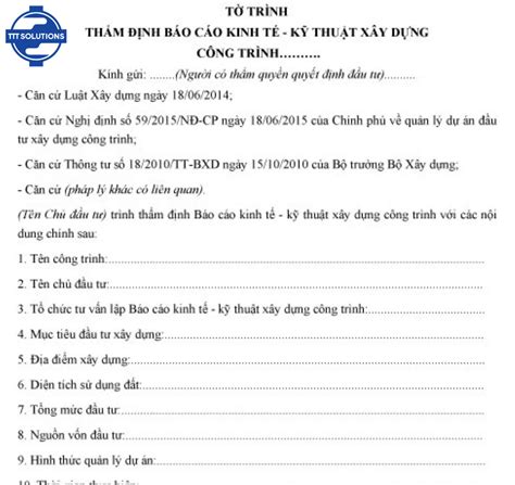 Báo Cáo Thẩm Tra Thiết Kế Bản Vẽ Thi Công Cần Chuẩn Bị Những Gì