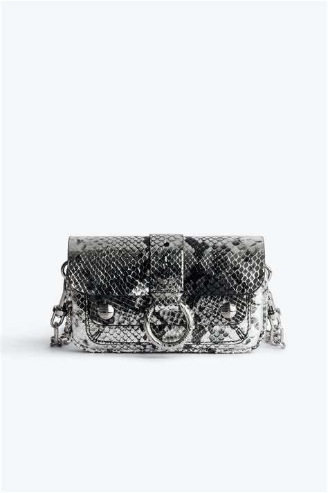 Sac Kate Wallet Mini Sac Argent Femme Zadig Voltaire