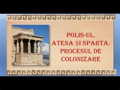 Polisul Atena și Sparta Procesul de colonizare Schița lecției YouTube