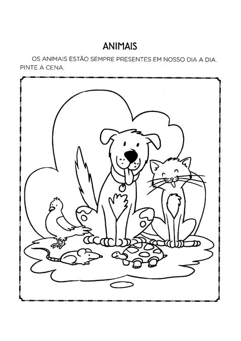 Atividades sobre Animais para Educação Infantil Só Atividades