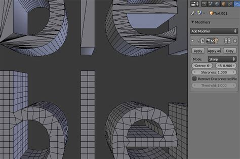 Remesh Modifier Blender Manual