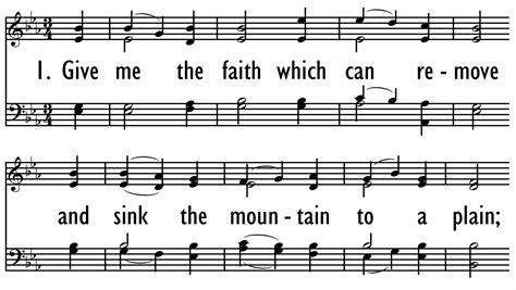 Give Me The Faith Which Can Remove Digital Songs Hymns