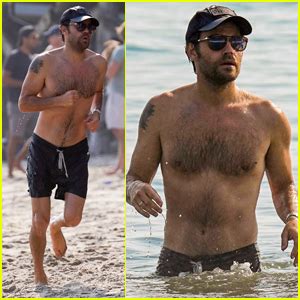 Paul Wesley Looks Hot Going Shirtless At The Beach Bikini Ines De
