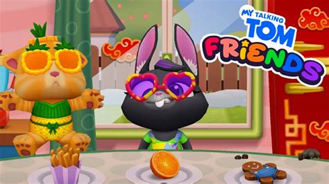 My Talking Tom Friends Lunar New Year Sticker Book Gameplay Walkthrough