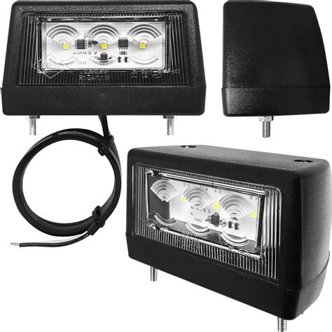 LAMPA OŚWIETLENIA TABLICY REJESTRACYJNEJ 6 LED LTD 2110 za 27 70 zł z