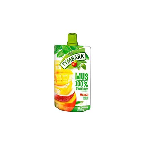 MUS 100 OWOCÓW MANGO BEZ CUKRU 120G TYMBARK