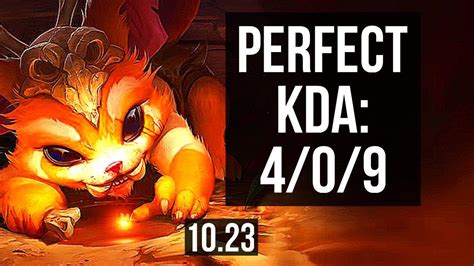 Thal GNAR Vs RENEKTON TOP 4 0 9 Rank 2 Gnar KR Challenger V10