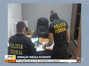 JMTV 1ª Edição PF faz operação no MA contra fraudes no Auxílio