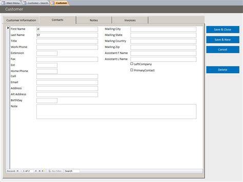Streamline Your Invoicing With The Microsoft Access Basic Business