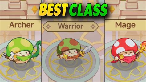 Legend Of Mushroom Best Class Simple Guide YouTube