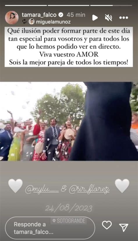 Las imágenes inéditas de Tamara Falcó e Íñigo Onieva en la boda de