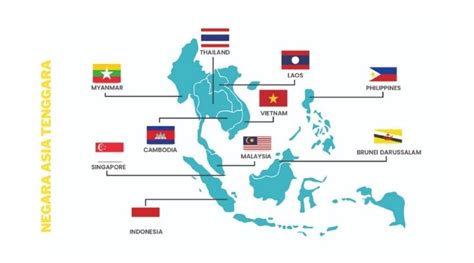 Daftar 11 Negara Asia Tenggara Beserta Ibu Kota Nya