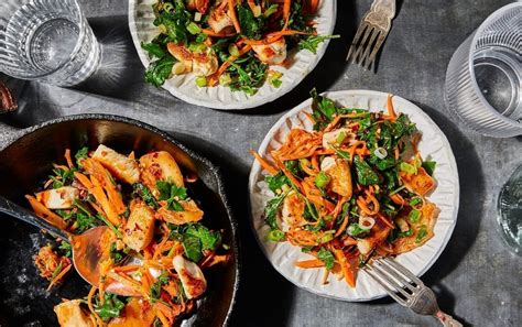 Chicken And Kimchi Kale Stir Fry Recipes MyFitnessPal