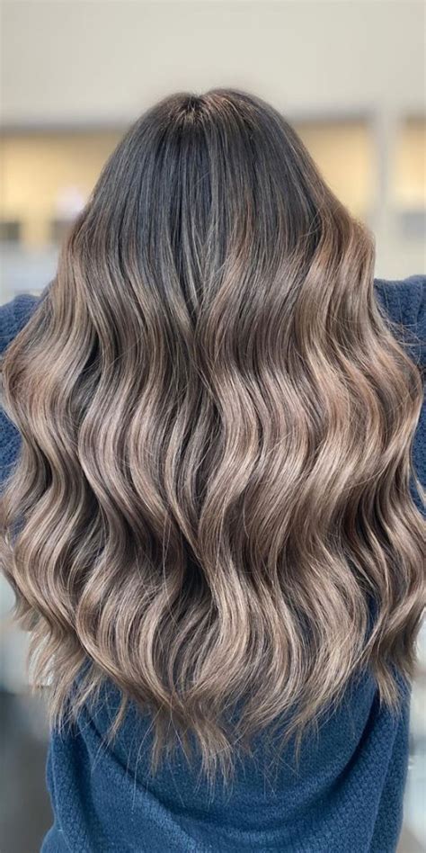 50 Fabulous Balayage Hair Colour Ideas For 2024 Light Ash Brown