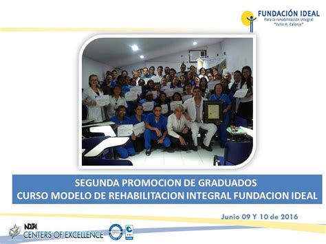 Curso Modelo De Rehabilitacion Integral Ideal Fundaci N Ideal