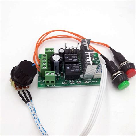 6 V 12 V 24 V 10A PWM Dc Controlador De Motor Auto Grandado